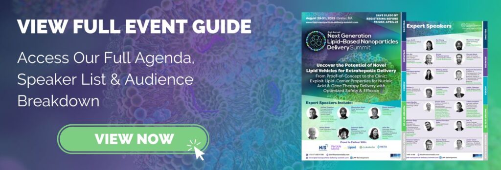 2nd Next-Generation Lipid-Based Nanoparticle Delivery Summit